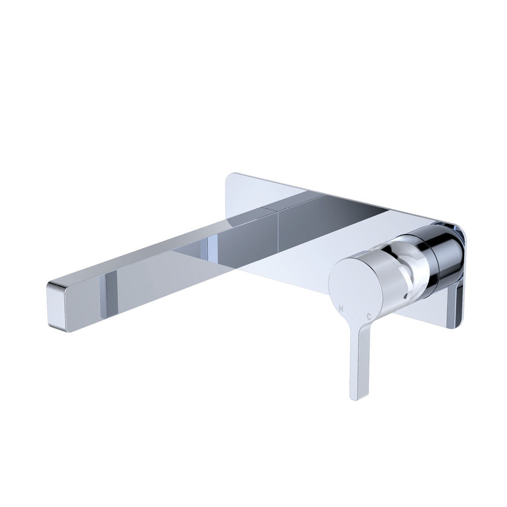 Sansa Wall Bath Mixer Set, Chrome – Designer Bathware