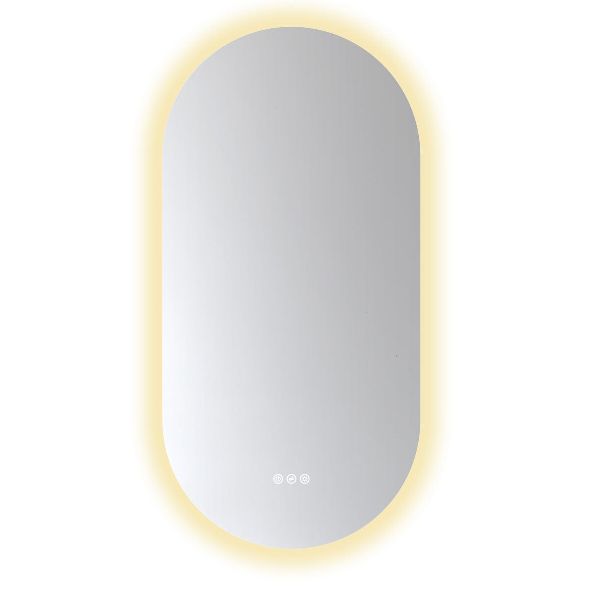 Euro Mirror Käpsel Frameless LED Mirror — Designer Bathware