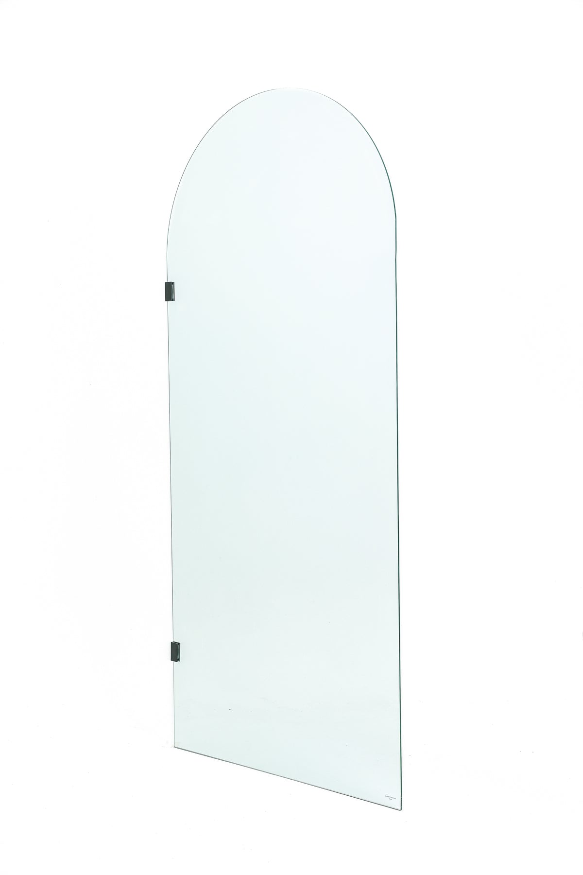 Walk In Arch Panel Clear Glass — Designer Bathware