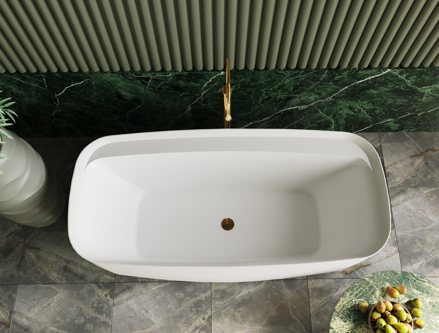 Free Standing Baths in Stone & Acrylic By Designer Bathware