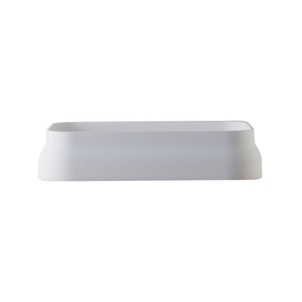 Omvivo Latis rectangle above counter basin – Designer Bathware