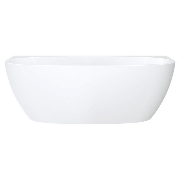 Fienza Keeto Back-To-Wall Acrylic Bath, 1700mm – Designer Bathware