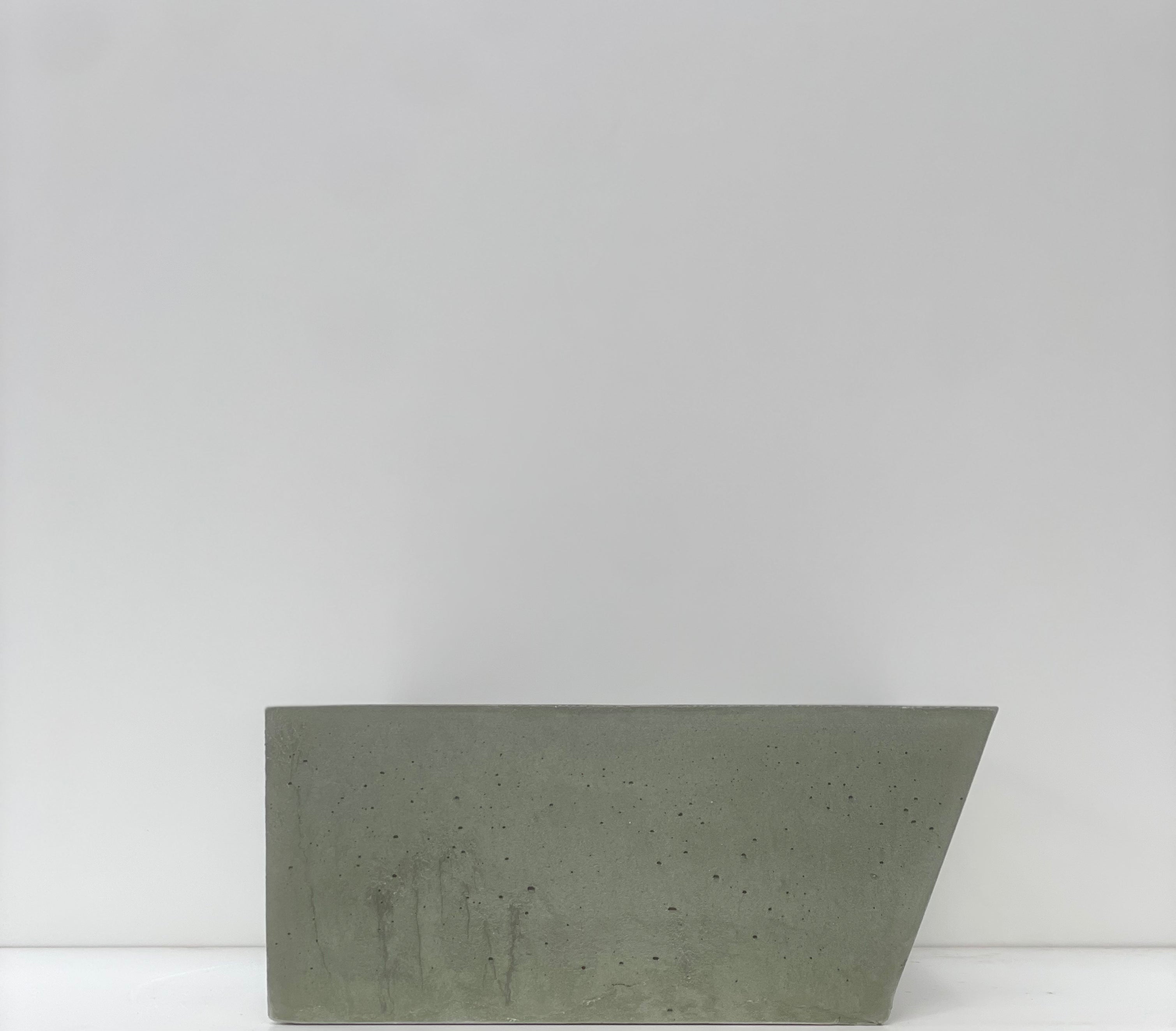 Concrete Republic Half Trough — Designer Bathware