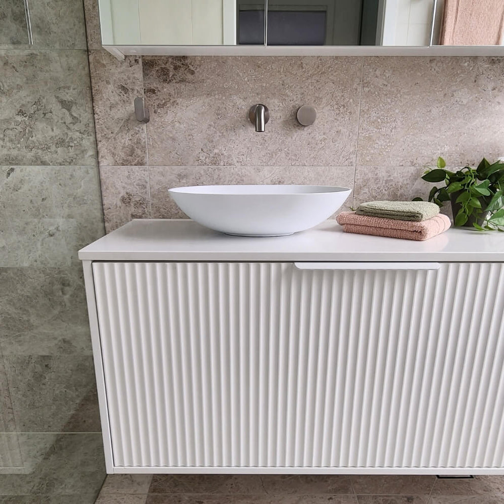 Fifth Avenue Nicola Solid Surface Basin — Designer Bathware