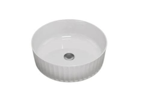 Timberline Allure Flute Gloss White – Designer Bathware