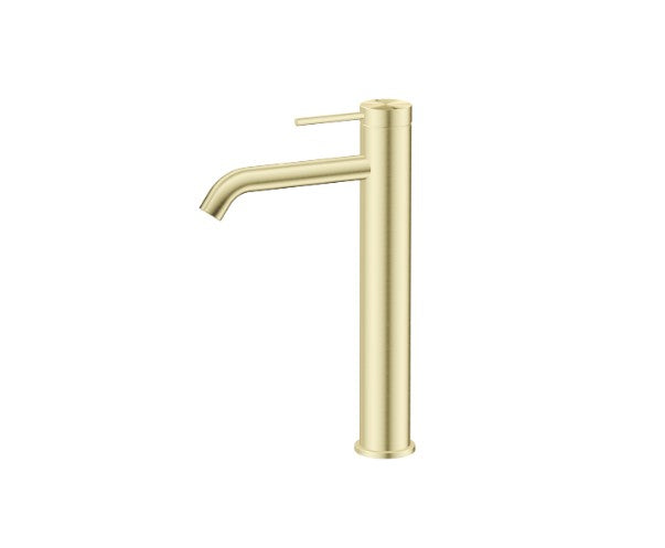 Bella Vista Mica Tall Basin Mixer French Gold – Designer Bathware