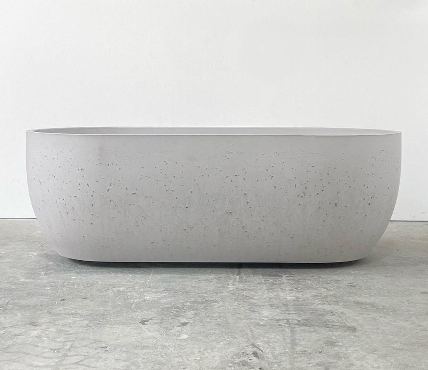 Concrete Republic Yakt Concrete Bath — Designer Bathware