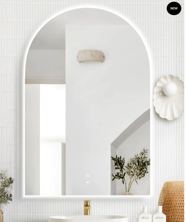 Otti LED Archie 1200(H)x800(W) Mirror — Designer Bathware