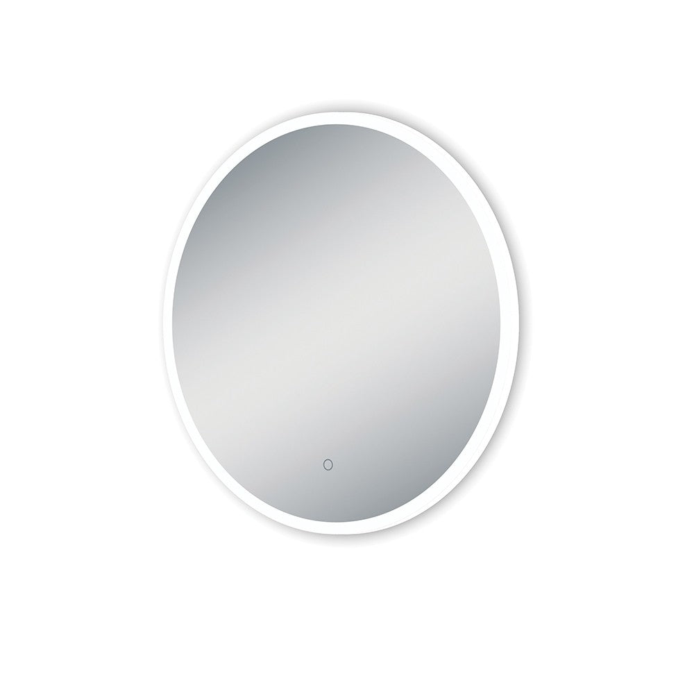 Plaza Ø850 Mirror with LED Lighting — Designer Bathware