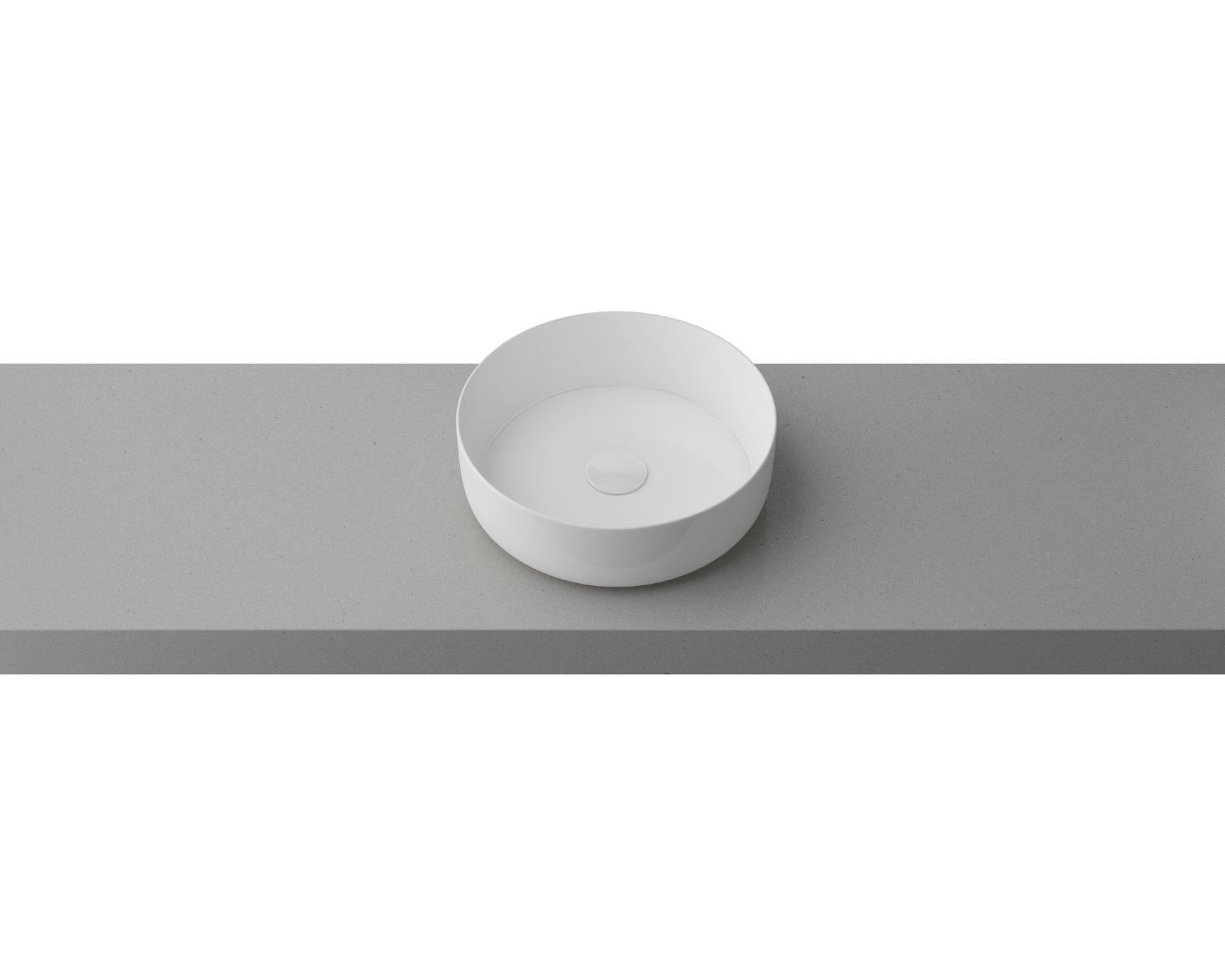 Timberline Allure Matte White Basin — Designer Bathware