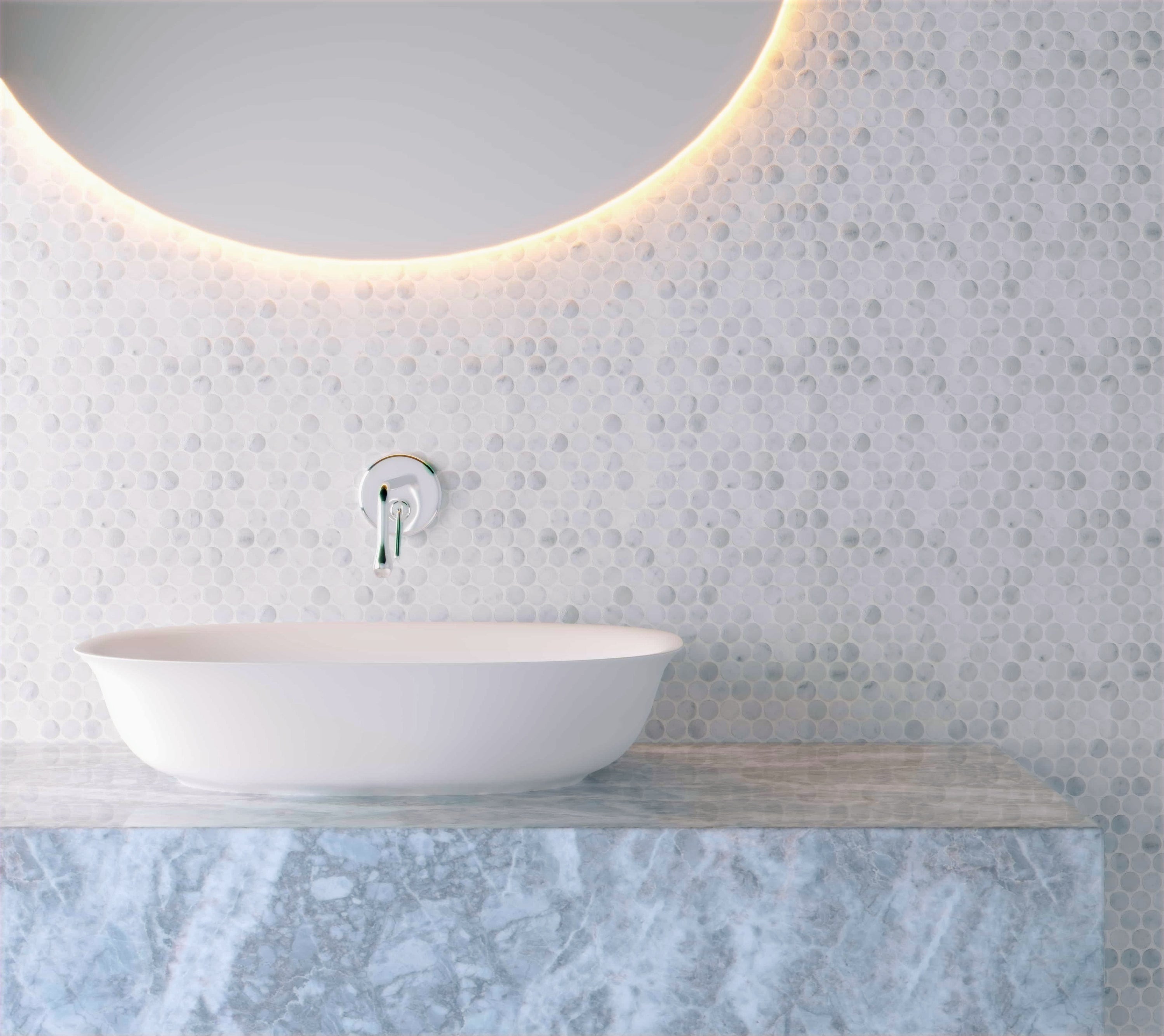 Caria Above Counter Basin — Designer Bathware