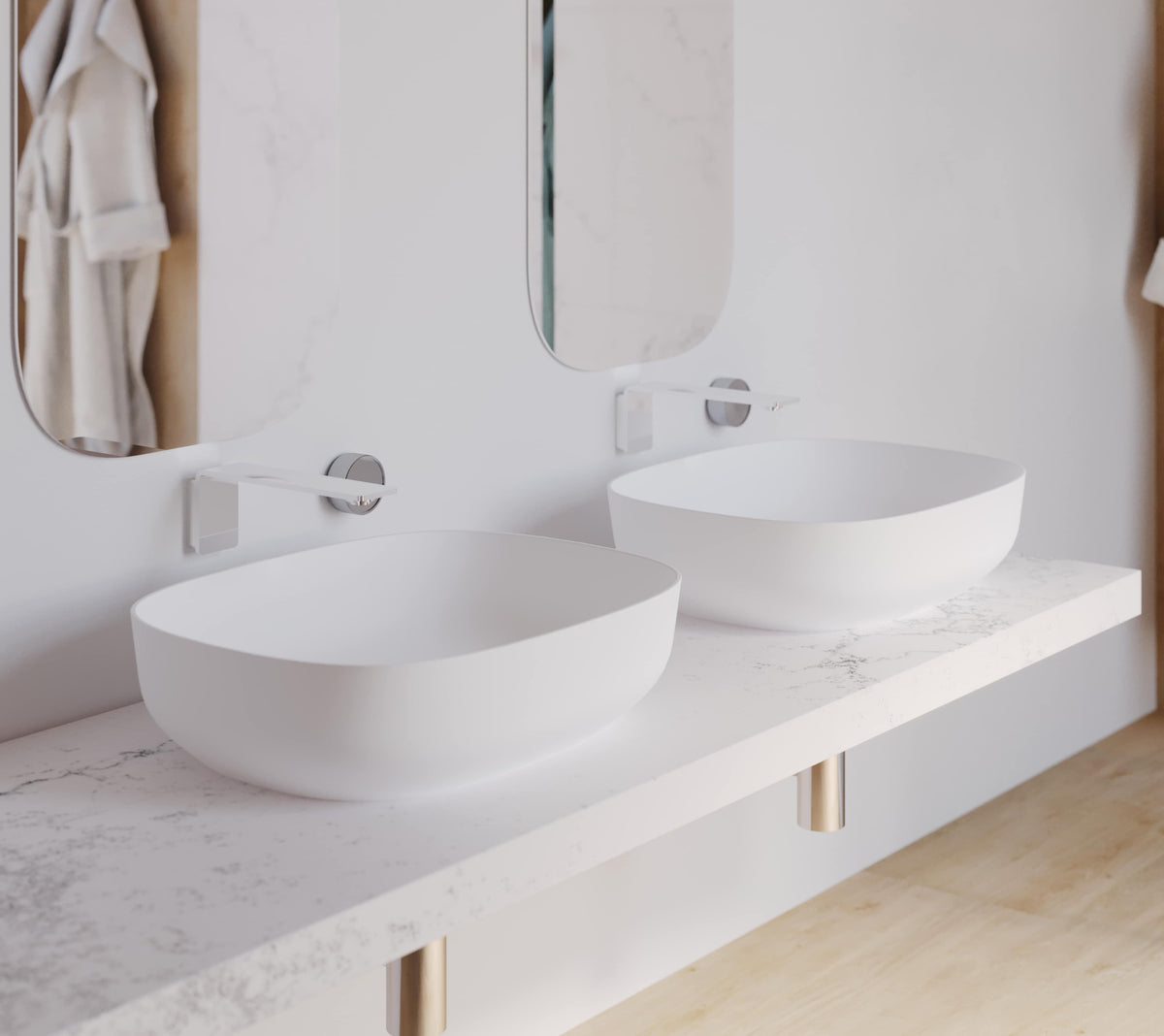 Moderno Above Counter Basin — Designer Bathware