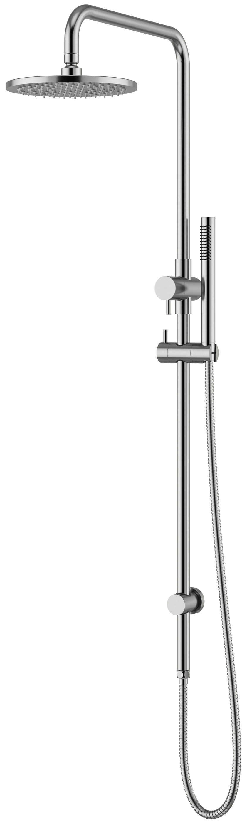 Meir Outdoor Combination Shower Rail - SS316 — Designer Bathware