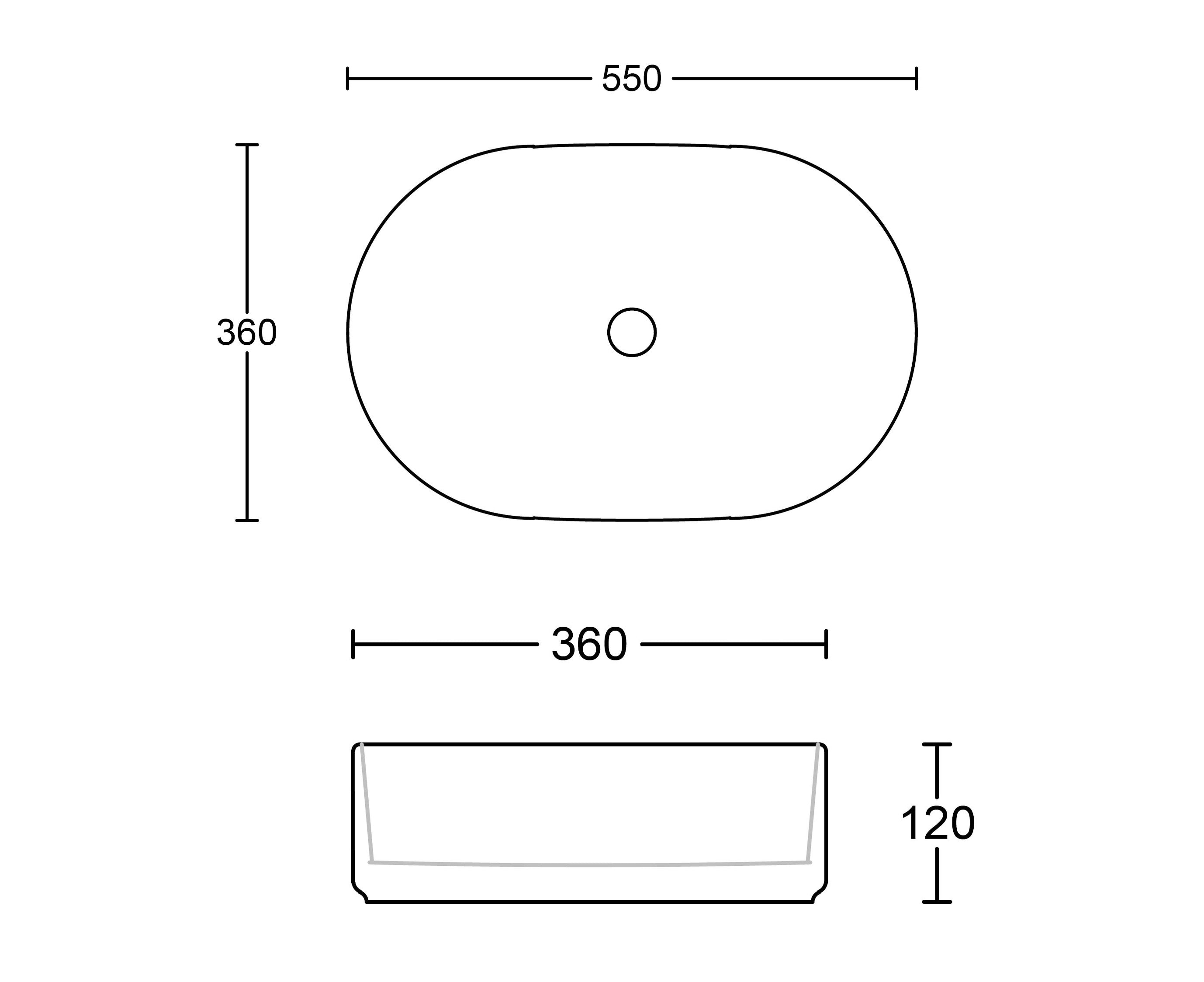 MYR-BS-550-WM-U — Designer Bathware