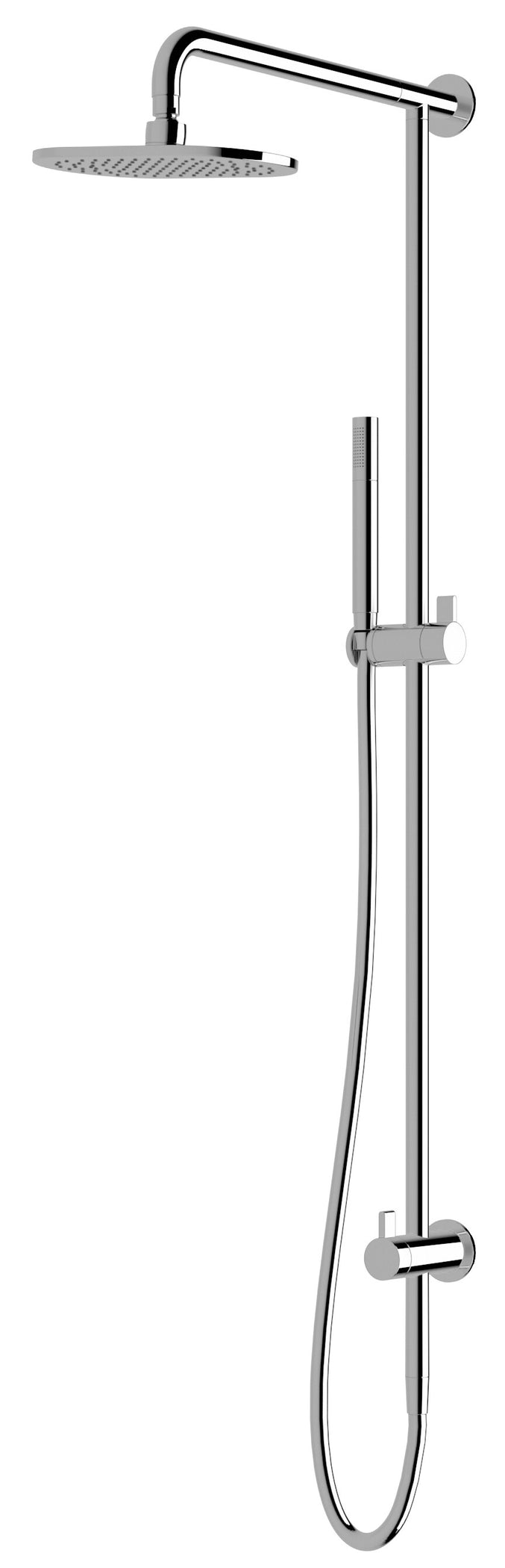 Calibre Twin Rail Shower Head — Designer Bathware