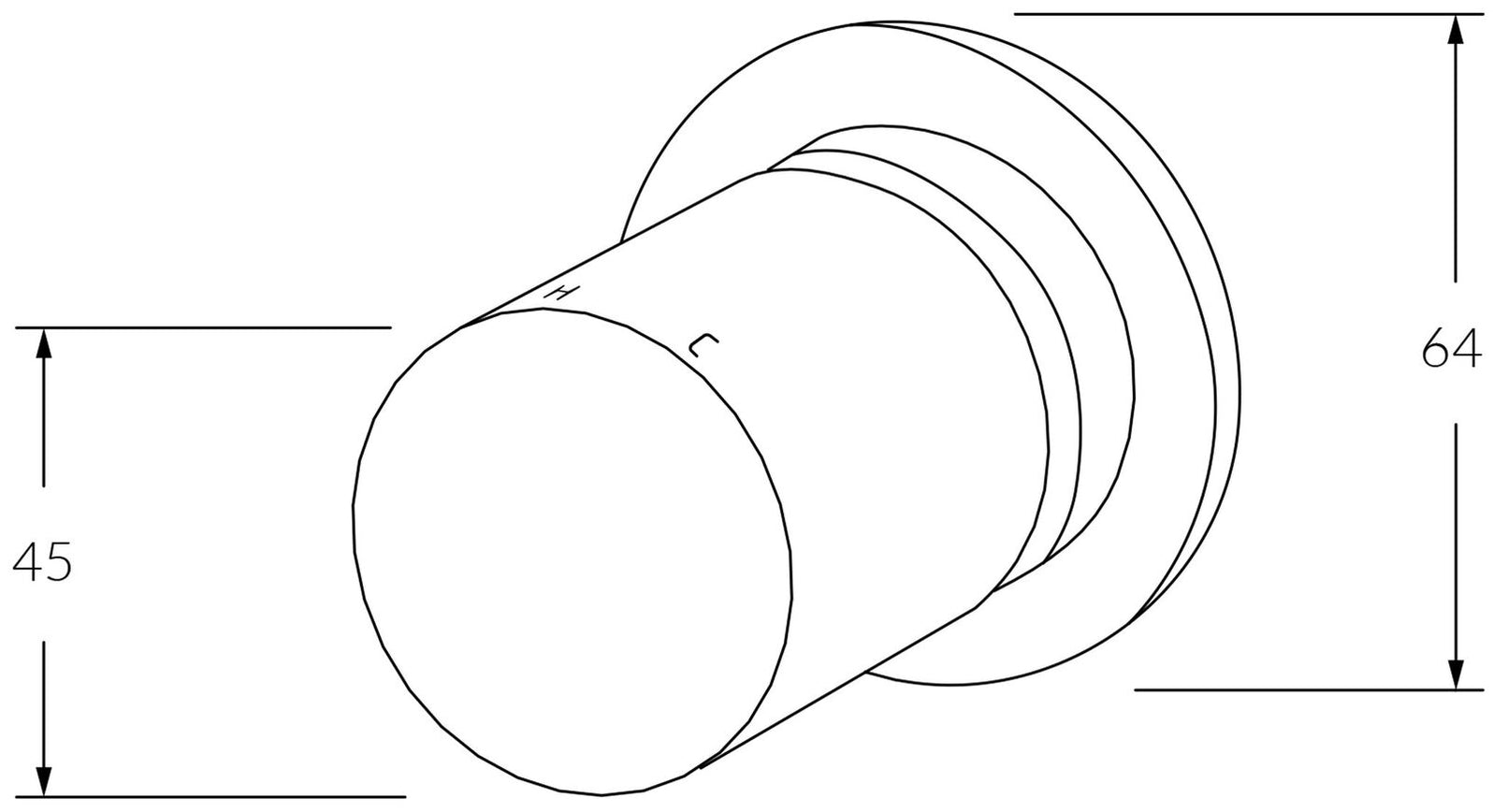 Circa Wall Mixer — Designer Bathware