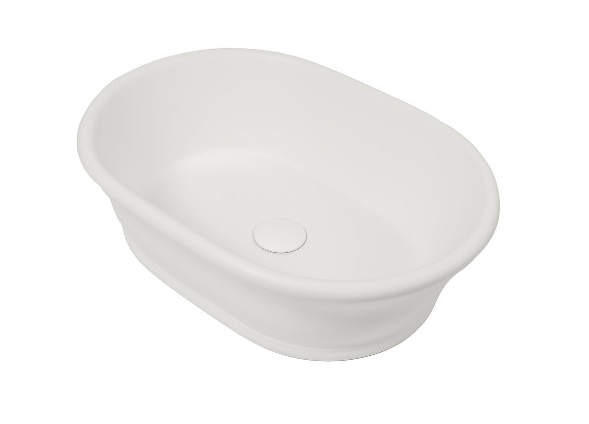 Cambridge 54 x 39 TitanCast Solid Surface Above Counter Basin ...